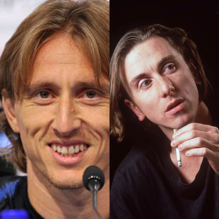 Luka Modrić looks realy simmilar to young Tim Roth - 9GAG
