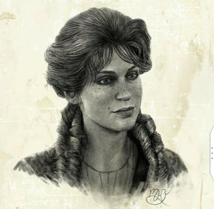 The ravishing Mary-Beth from RDR 2, by madisonthames.art - 9GAG