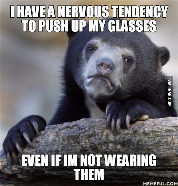 Does anyone else have a tendency to do something like this? :/ - 9GAG