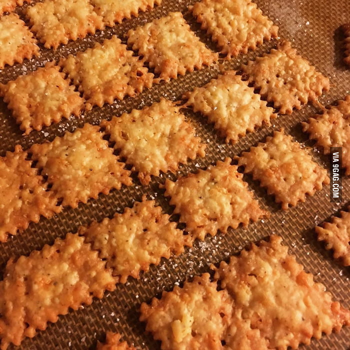 Homemade Cheese-its - 9GAG
