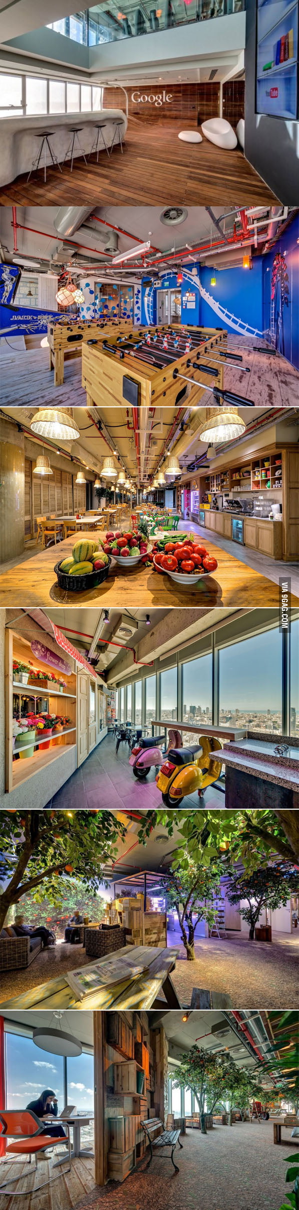 This Is Inside Google's Office Building - 9GAG