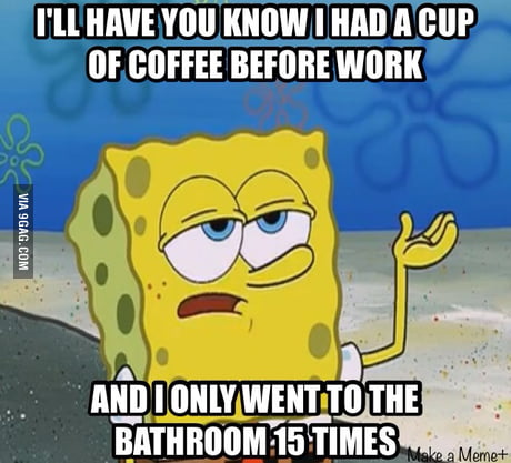 Spongebob Coffee Memes