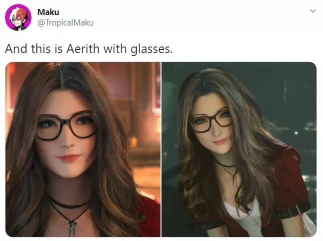 What about Aerith as a guy? - 9GAG
