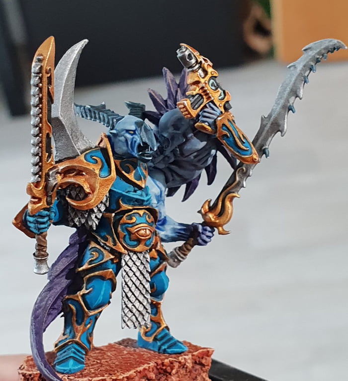 Tzaangor twistbray conversion. Much work for that one extra attack. - 9GAG