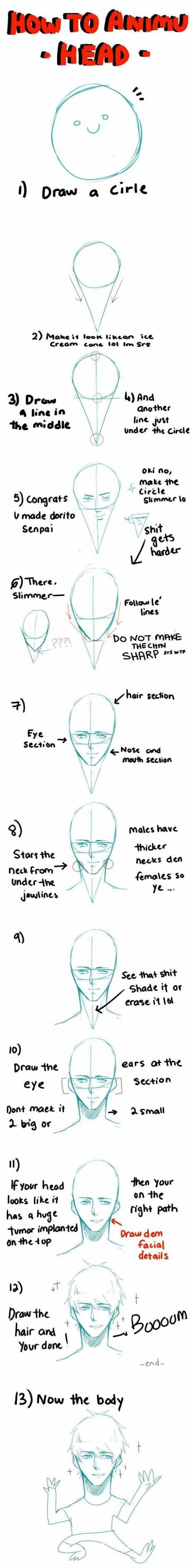 How to draw anime like a pro - 9GAG