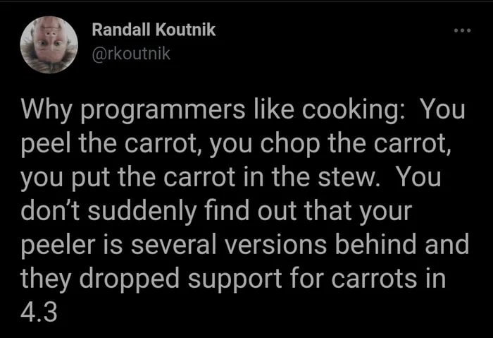 Why programmers like cooking - 9GAG
