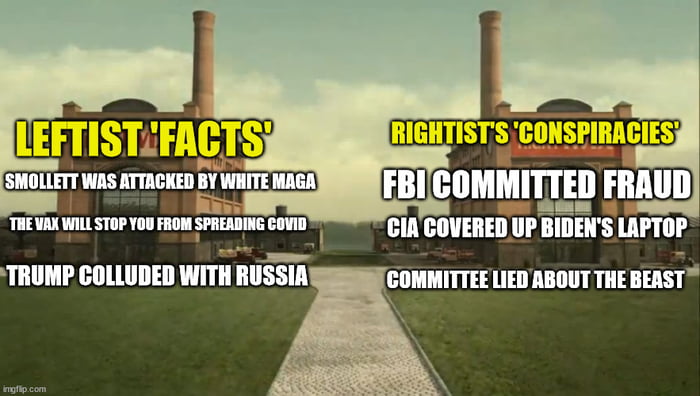 The Left lies about everything - 9GAG