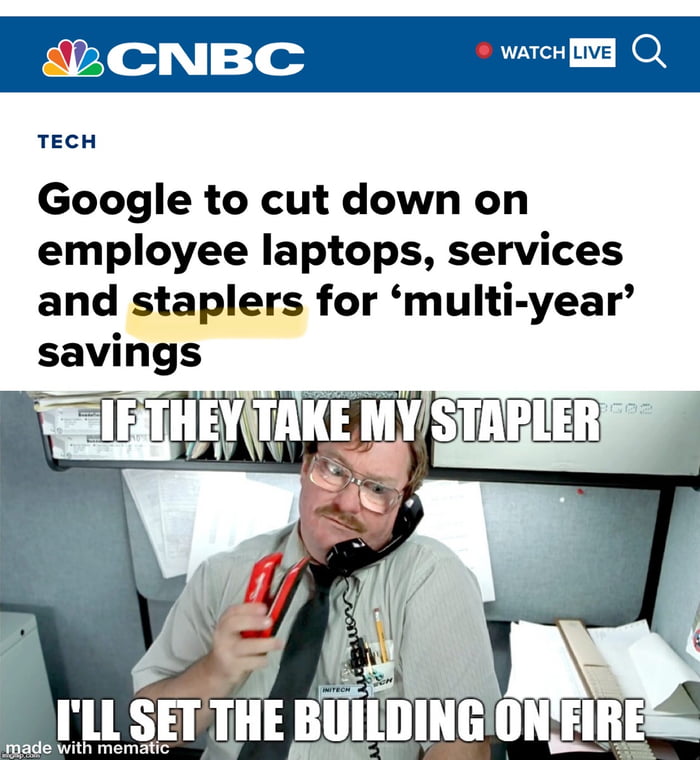 Staplers: cost cuts that make the difference - 9GAG