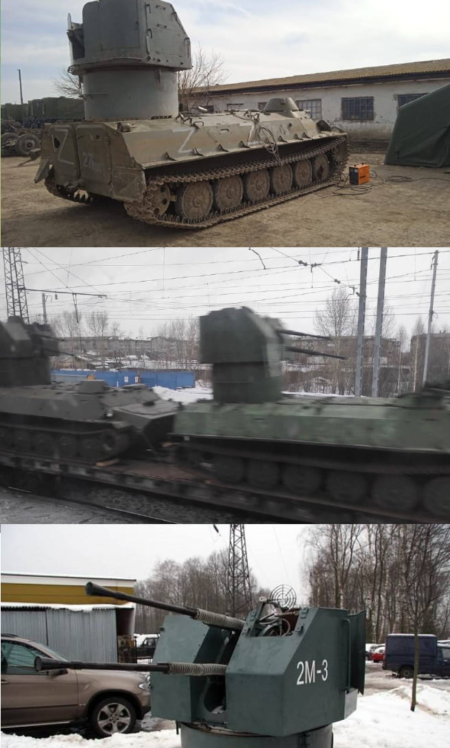 Russia is STRONK, The MT-LB tracked vehicle with 2M-3 - 25-mm Double ...