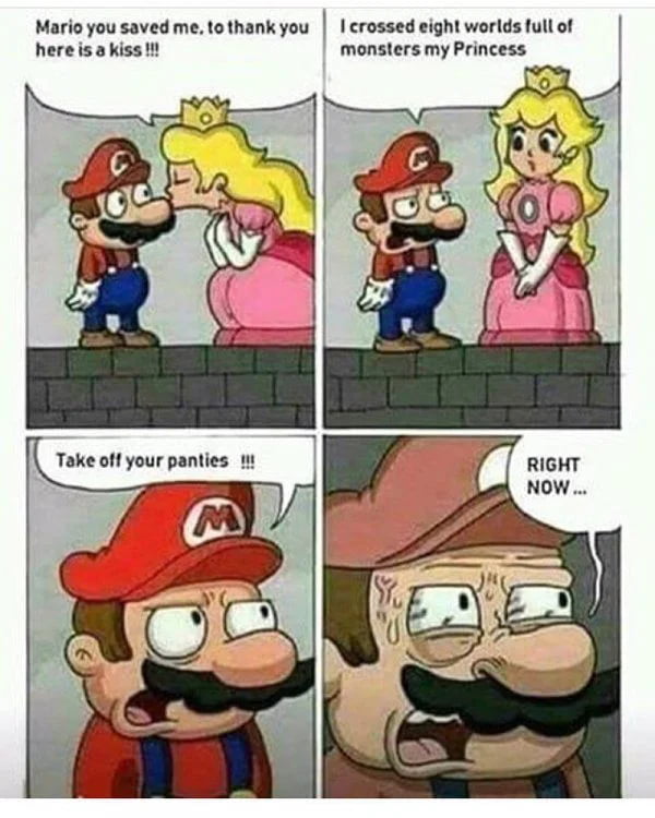 Super bad Mario - 9GAG