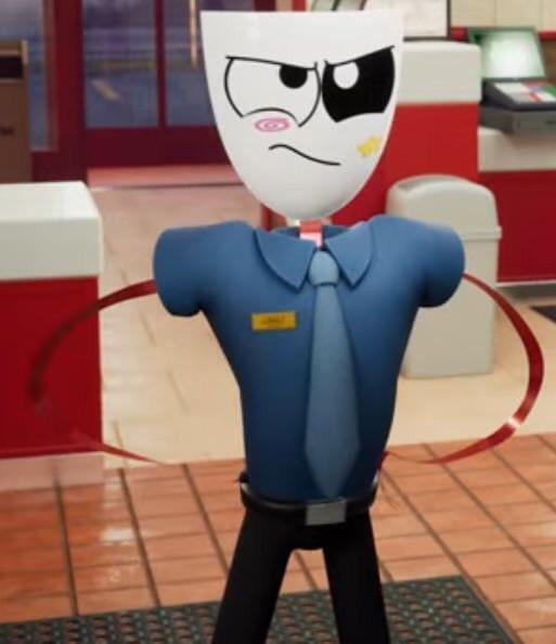 Stop scrolling, Gangle the shift manager is angry & blocks your path - 9GAG