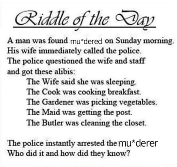 Riddle me this mystery - 9GAG