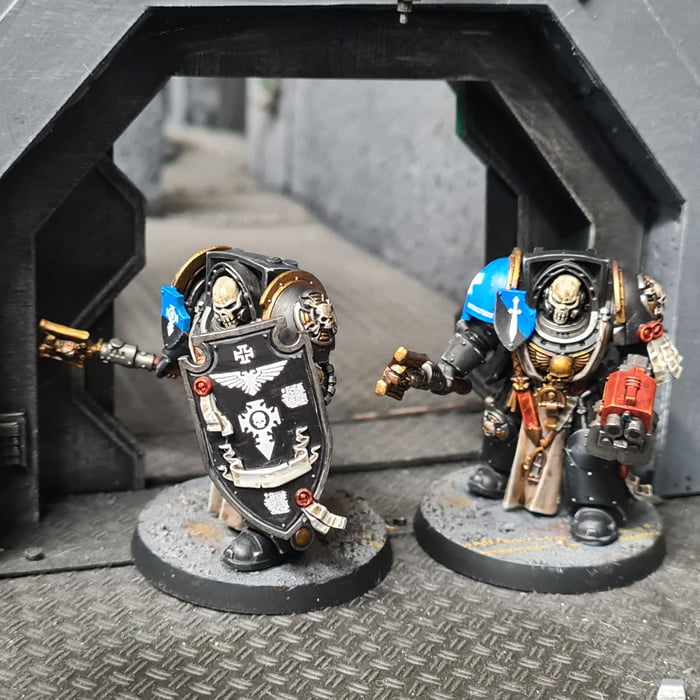 Finally finished the kitbash of the free DA terminator min 😀 - 9GAG