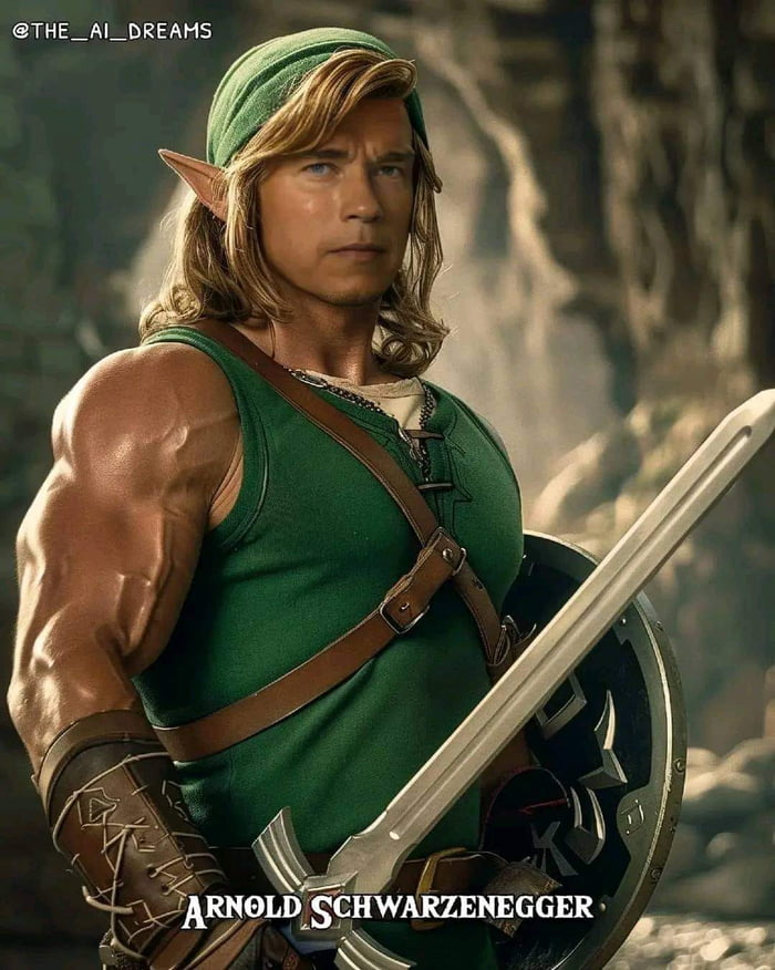 AI Imagines Actors As Link For Live-Action Adaptation Of 'The Legend of ...