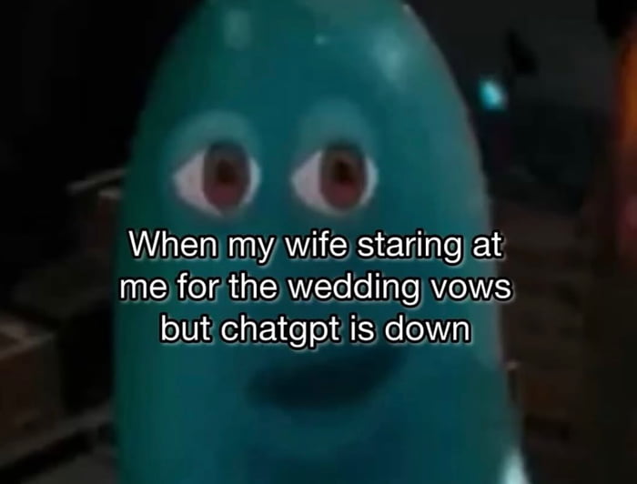 Panic mode: Wedding vows edition - 9GAG