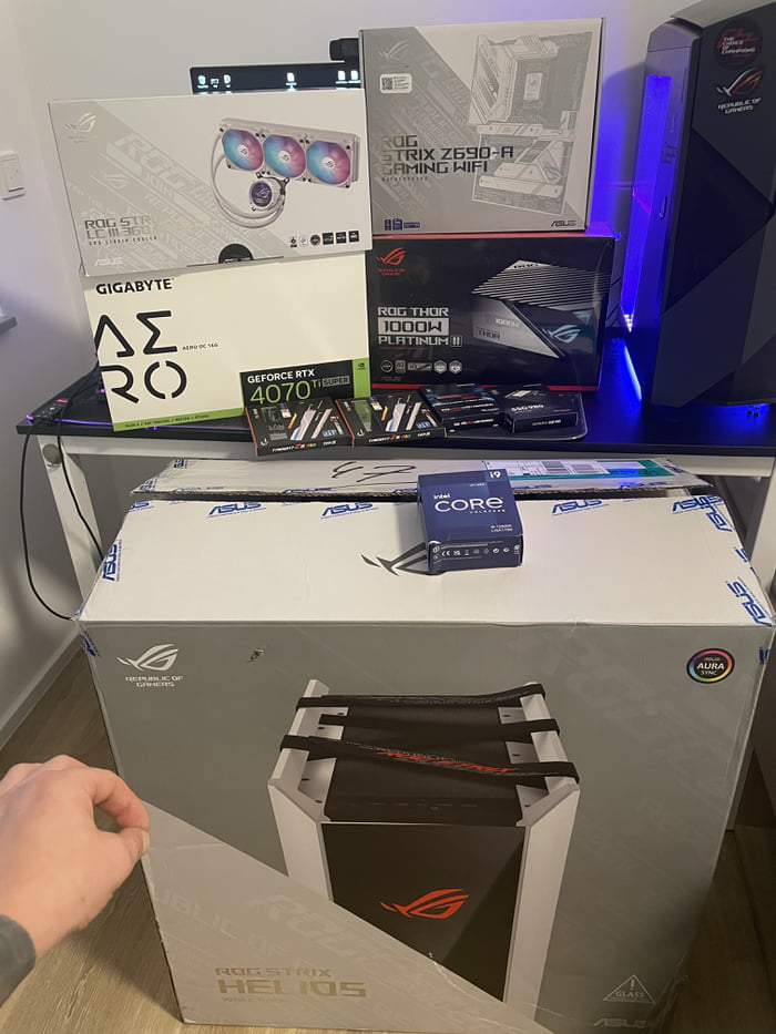 …saved some money to build a pc for my bro. Finally we can lose ...