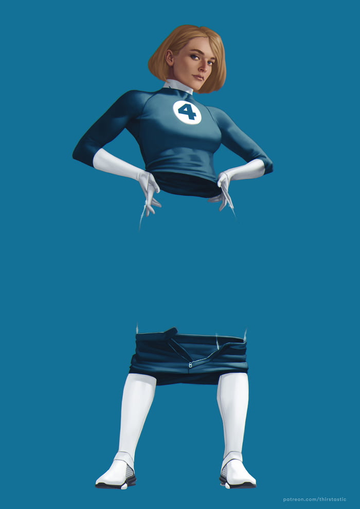 Susan Storm is trolling. Artist - Thirstastic1 - 9GAG