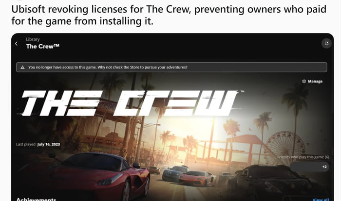 Ubisoft is deleting purchase history and account lists in order to make ...