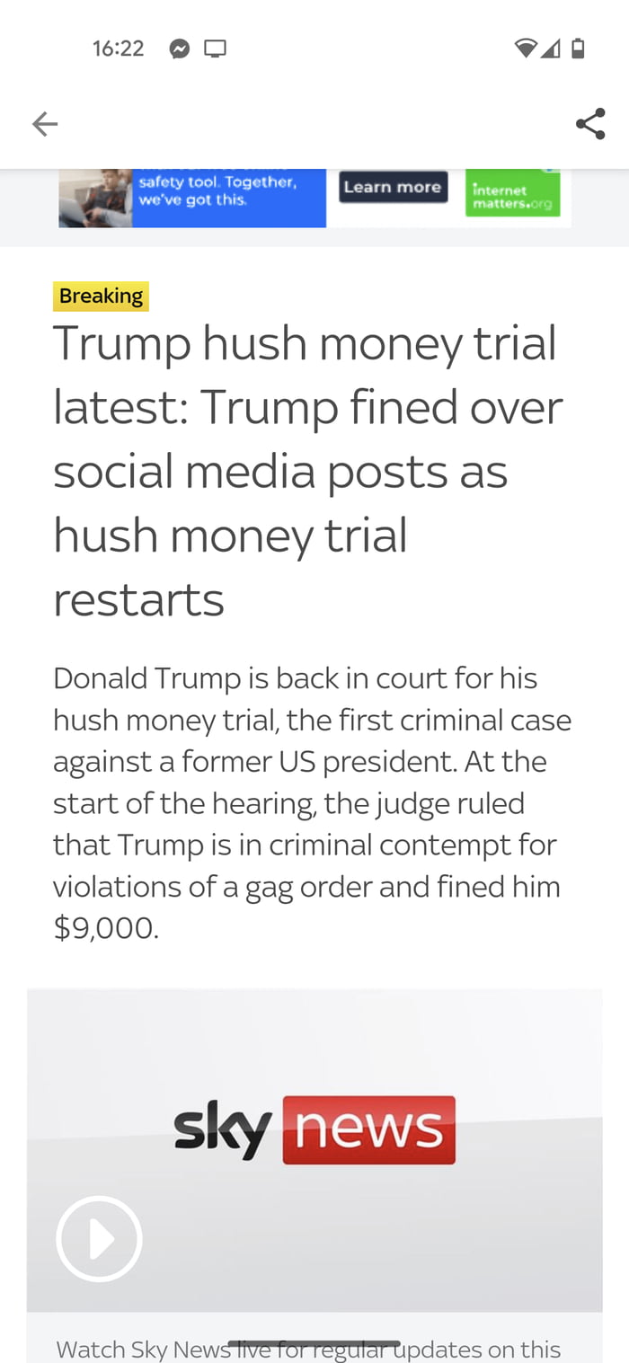 Dig deep in your pockets, hard working people of the USA, your Billionaire-in-Chief needs to pay ...