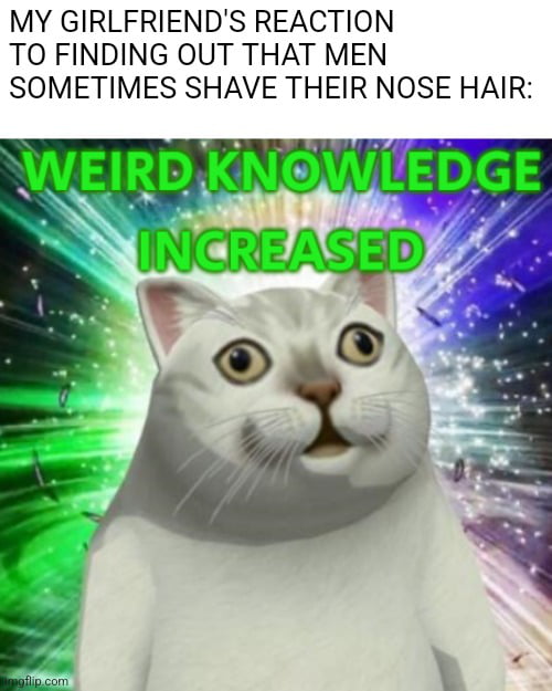 Applies also with ear hair and tongue hair - 9GAG