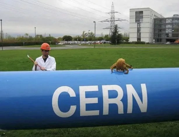 Whats going on at cern?! - 9GAG