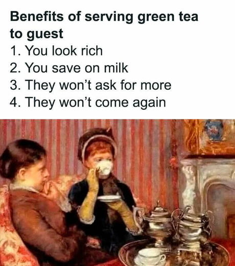 Green Tea Humor