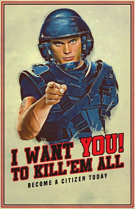 Best Funny starship troopers Memes - 9GAG