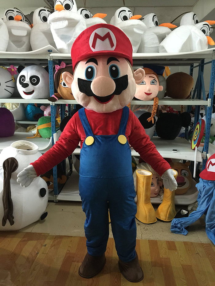 Decided to try making Mario look more like real life - 9GAG