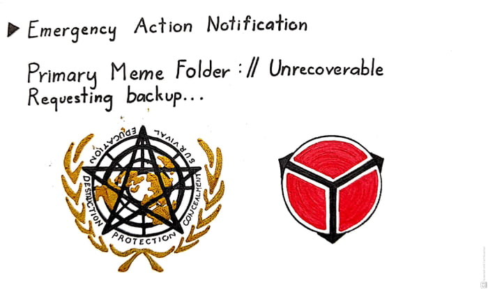 I lost my meme folder after testing encryption systems. Please send ...