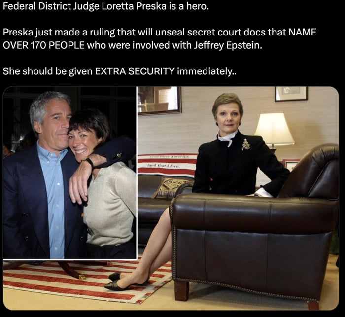 Federal District Judge Loretta Preska made the ruling that will name ...