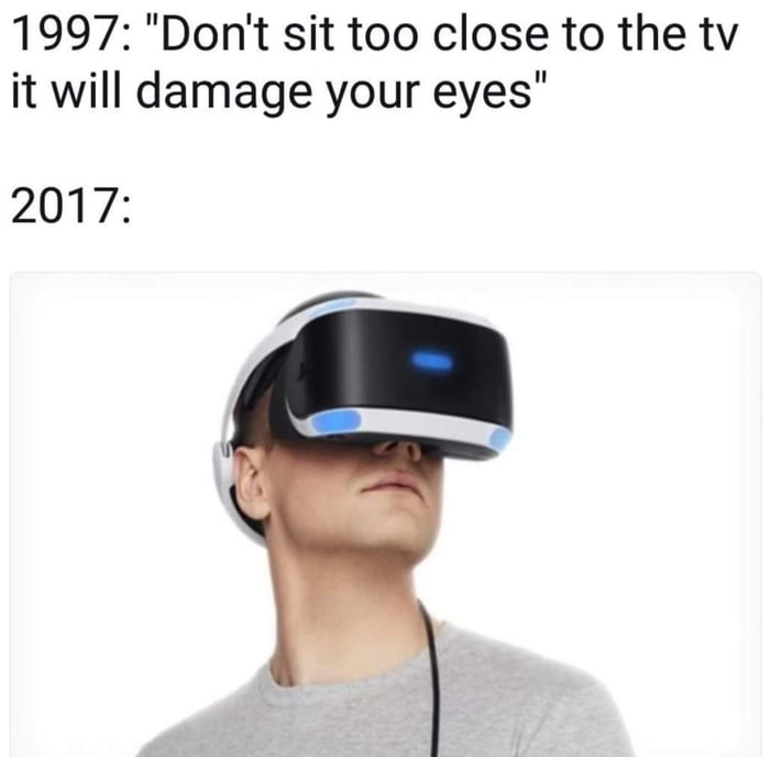 Sitting too close - 9GAG