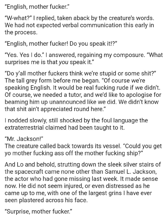 English mother f**ker - 9GAG