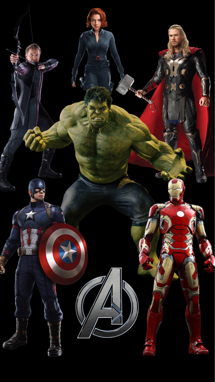 Original Avengers Wallpaper - 9GAG