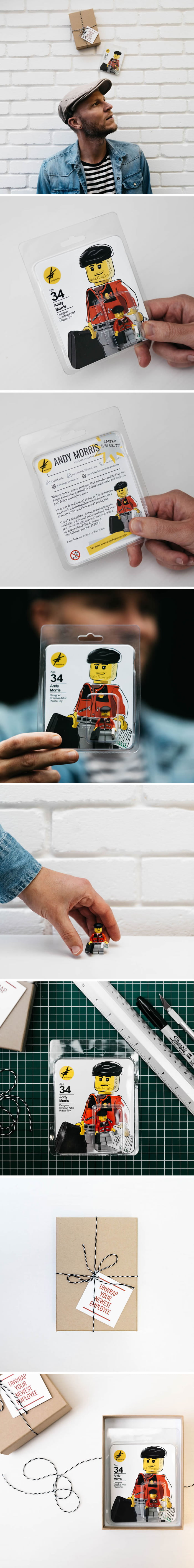 Artist Made His CV In Lego To Differentiate Himself From Others - 9GAG