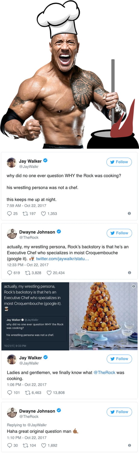 The Rock Memes Start Cooking