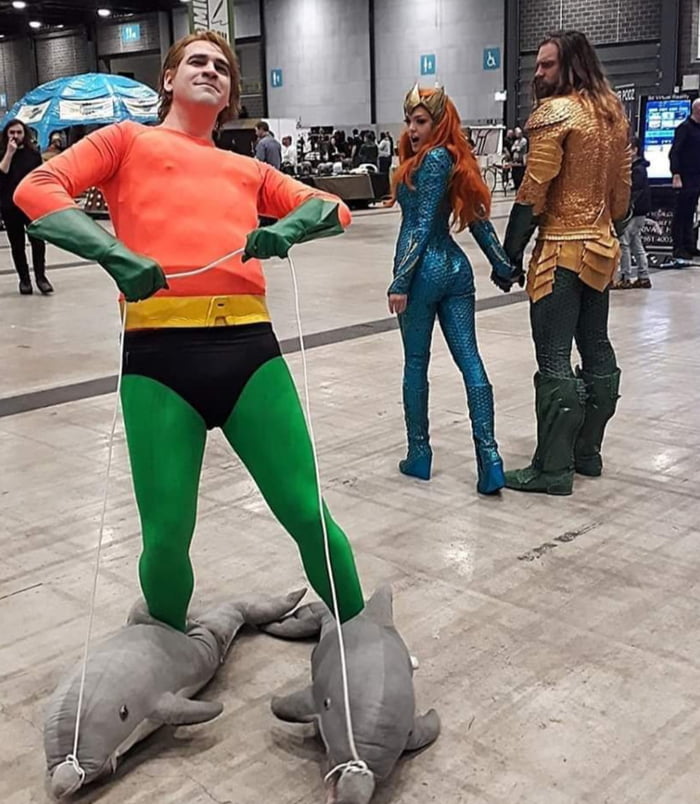 Mermaid Man>Aquaman. - 9GAG