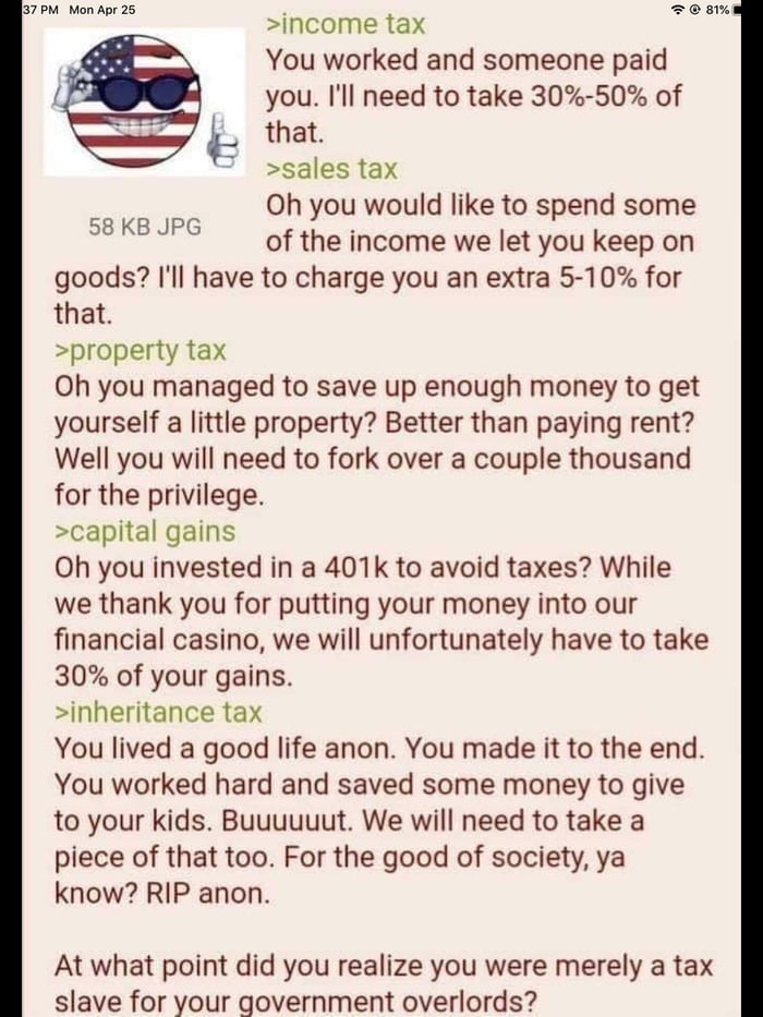 Taxes are fun - 9GAG