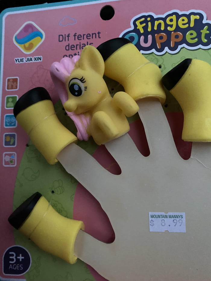Six legged horse finger puppet - 9GAG