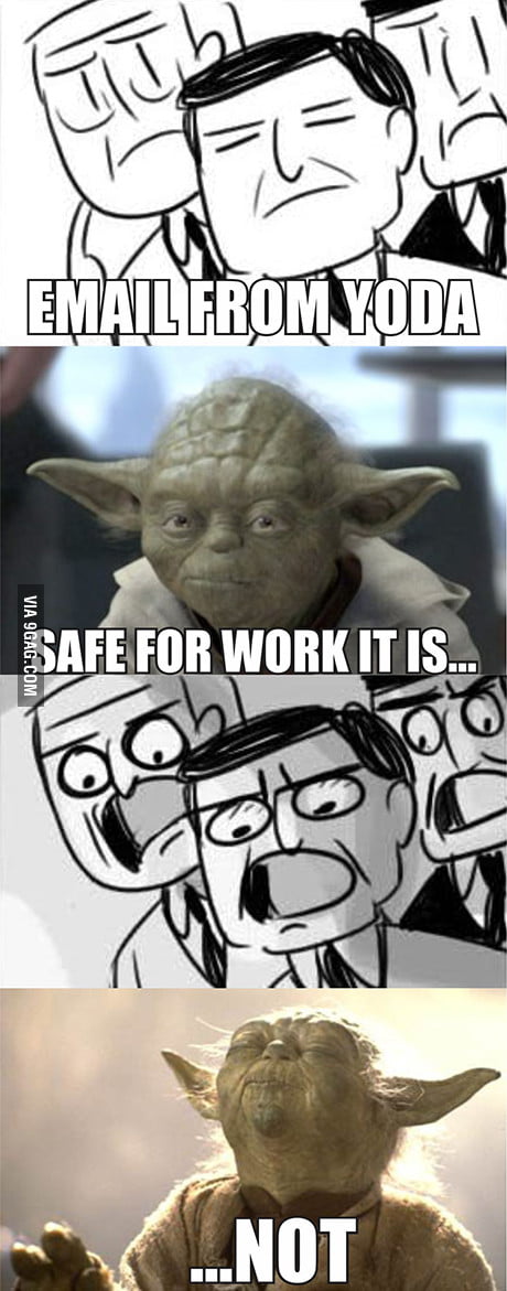Yoda is a dick... - 9GAG