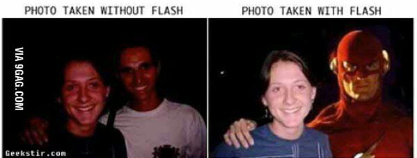Photos with/without flash - 9GAG