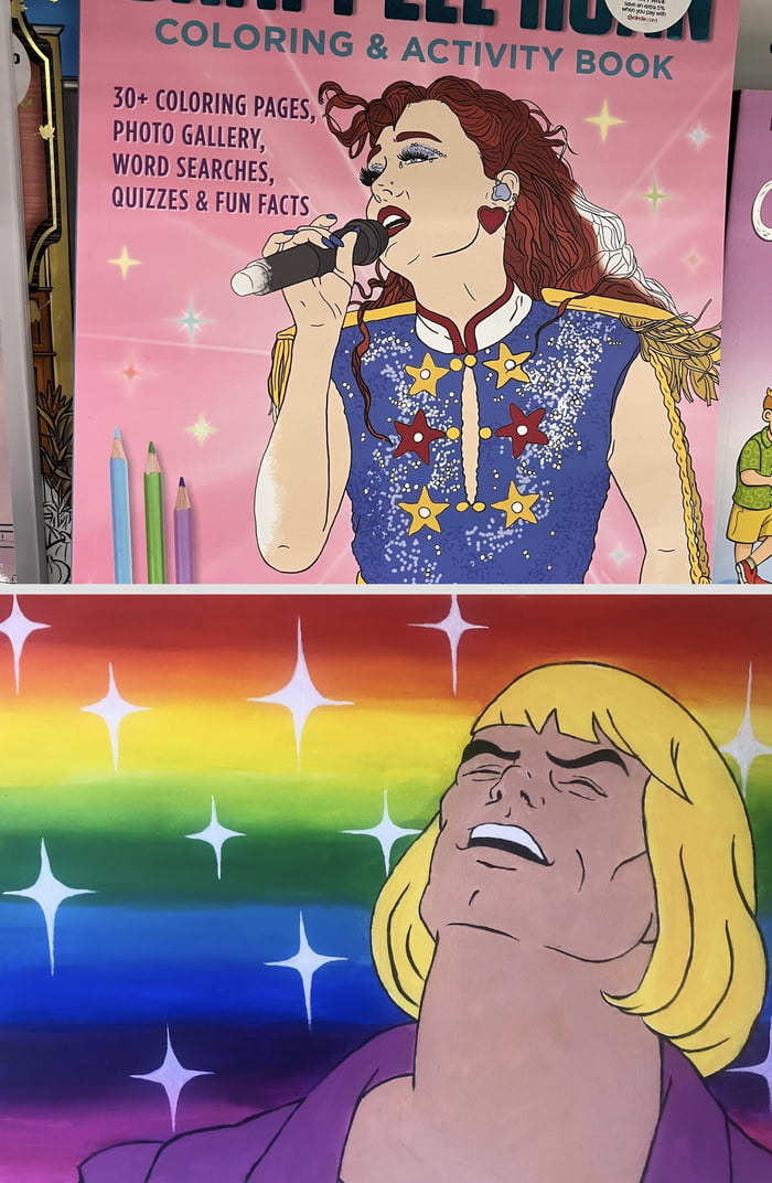 This coloring book looked awfully familiar… - 9GAG