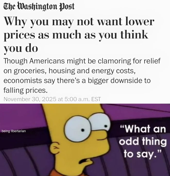 How dare you ask for lower prices.... - 9GAG