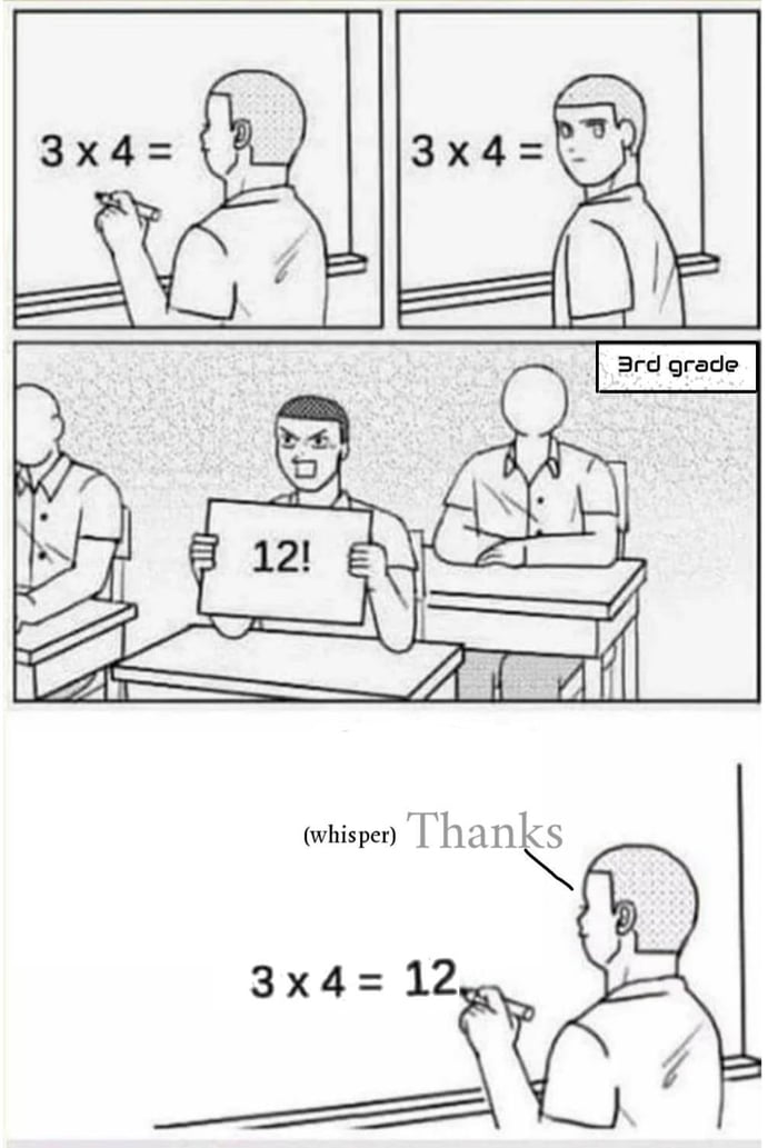 When your friend helps with the answer but is thinking a few steps ahead. - 9GAG