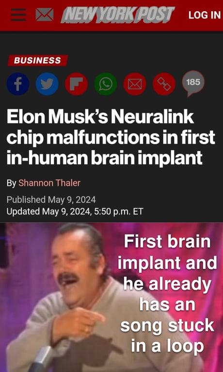 Best Funny neuralink Memes - 9GAG