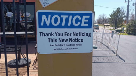 Best Funny notice Memes - 9GAG