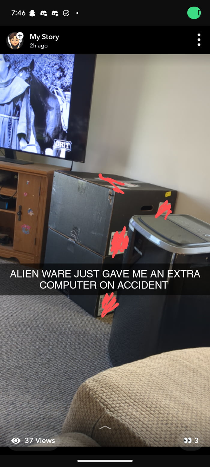 Alienware sent me an extra pc on accident and didn't charge me, free ...