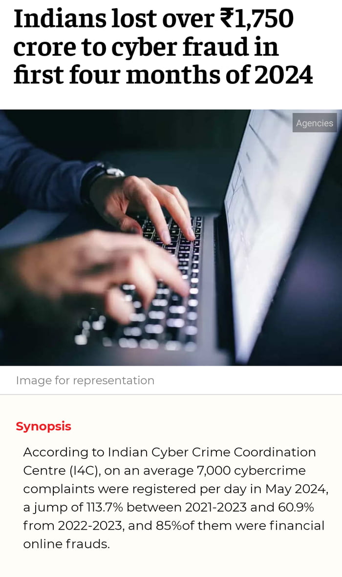 Indian scammers also scamming Indians. $ 20 billion in 4 months. - 9GAG