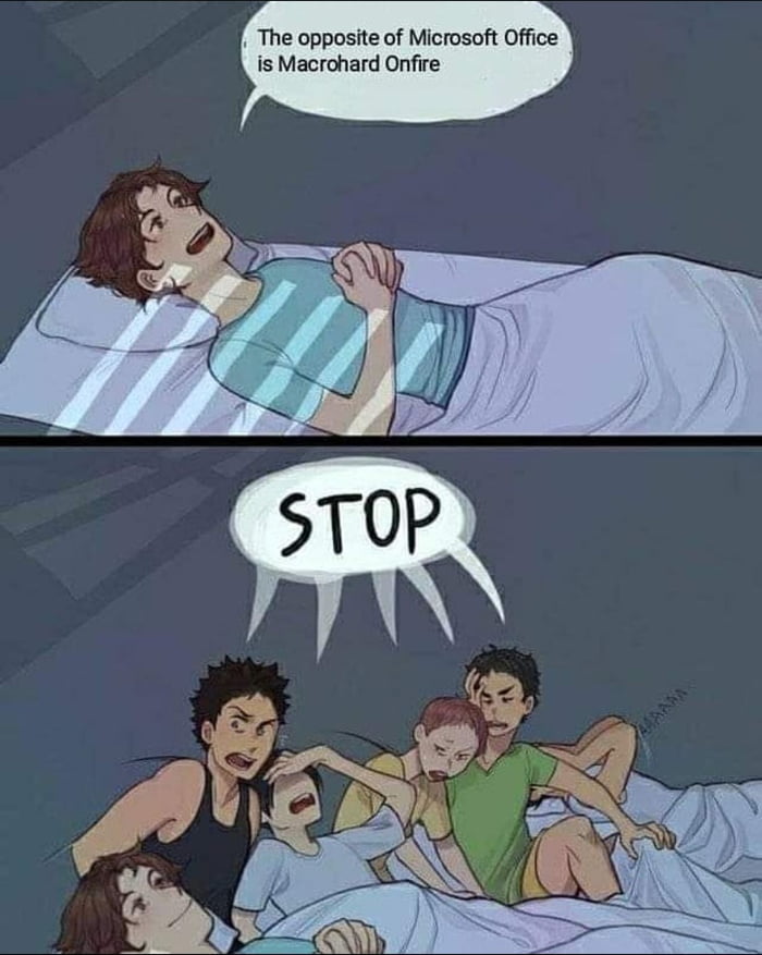 Macrohard Onfire - 9GAG