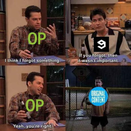 Not Important Meme