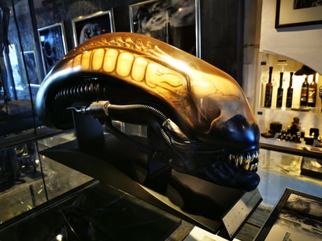 H.r. Giger Alien Head HR Giger Exhibitions1993 2004 HR Giger